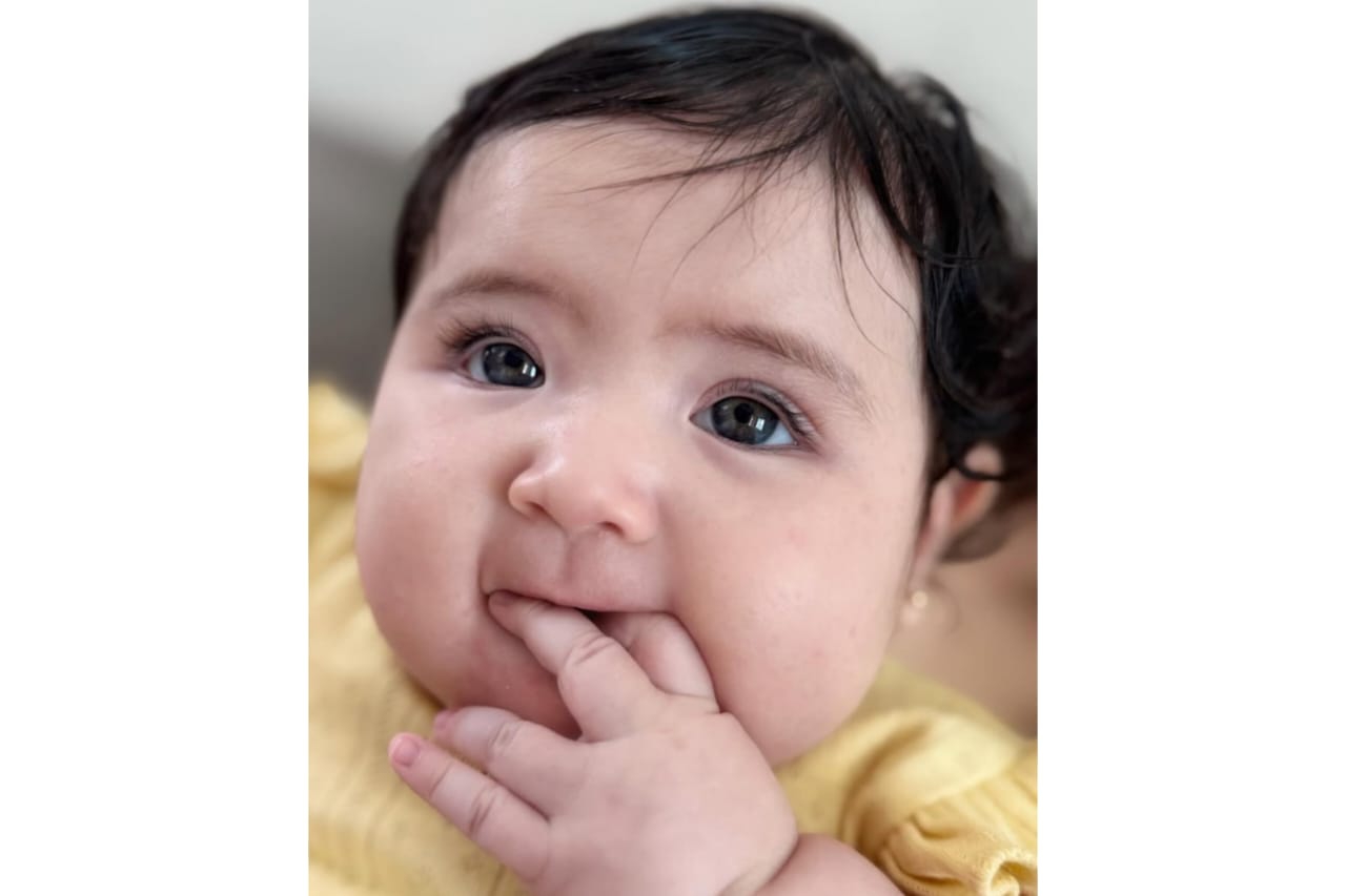 Mirip Boneka, Ini Potret Menggemaskan Hagia Alyara Verhaag, Putri ...